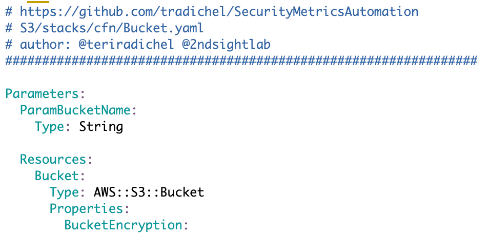 Generic Template for an S3 Bucket | by Teri Radichel | Cloud Security ...