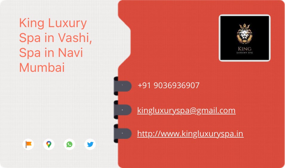 “🌟 Unwind in Opulence at King’s Luxury Spa Vashi, Navi Mumbai! 🌟 | by ...