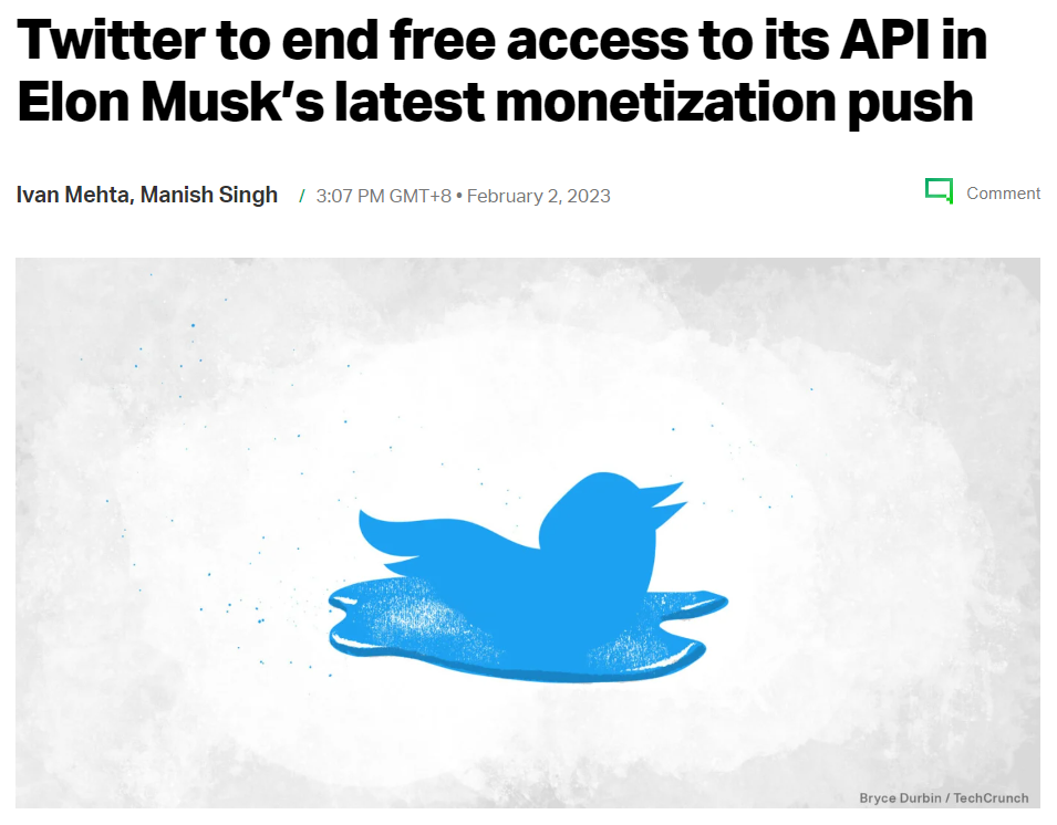 Twitter to end free access to its API in Elon Musk’s latest ...