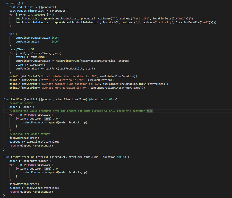 Golang Slice Should I Have Pointer Or Actual Value As Elements By Jason Hu Medium