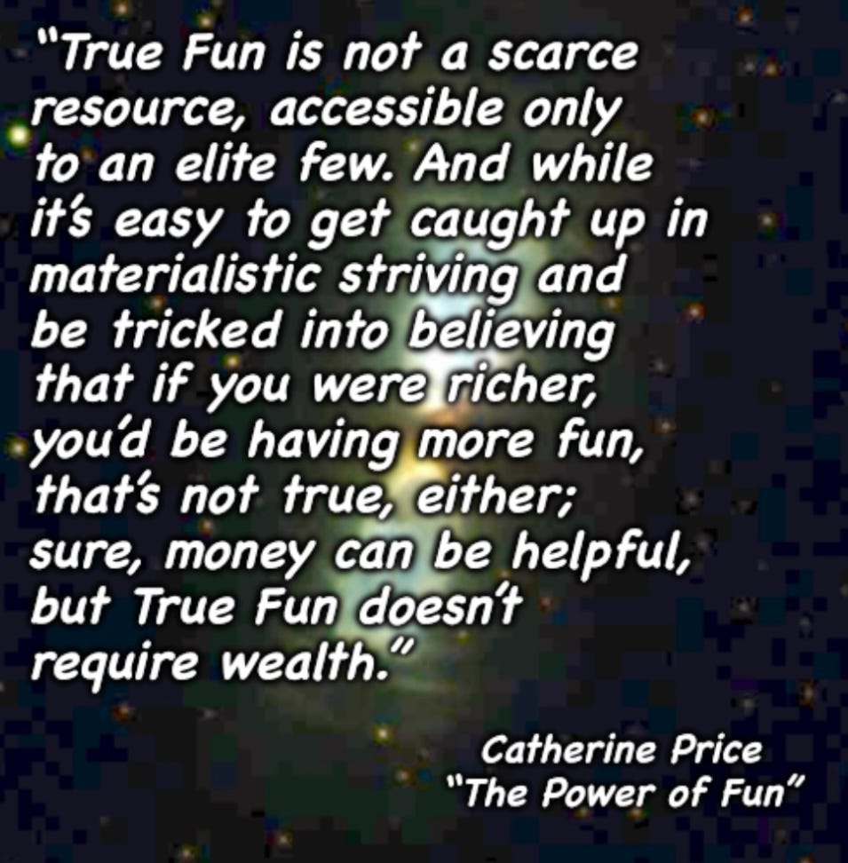 “True Fun is not a scarce - C. A. Hurst - Medium