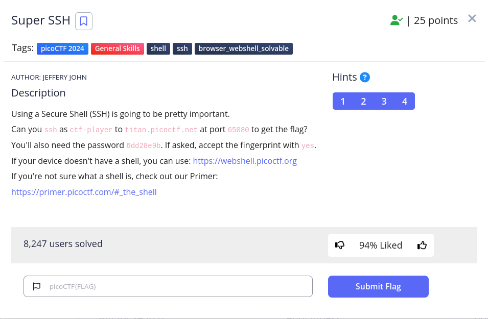 Picoctf 2024 General Skills This Writeup Includes A Solution To The… By Prismo Tr Medium