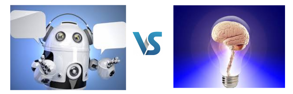 AI Bot vs Human Intelligence. “ As computers become more and more… | by ...