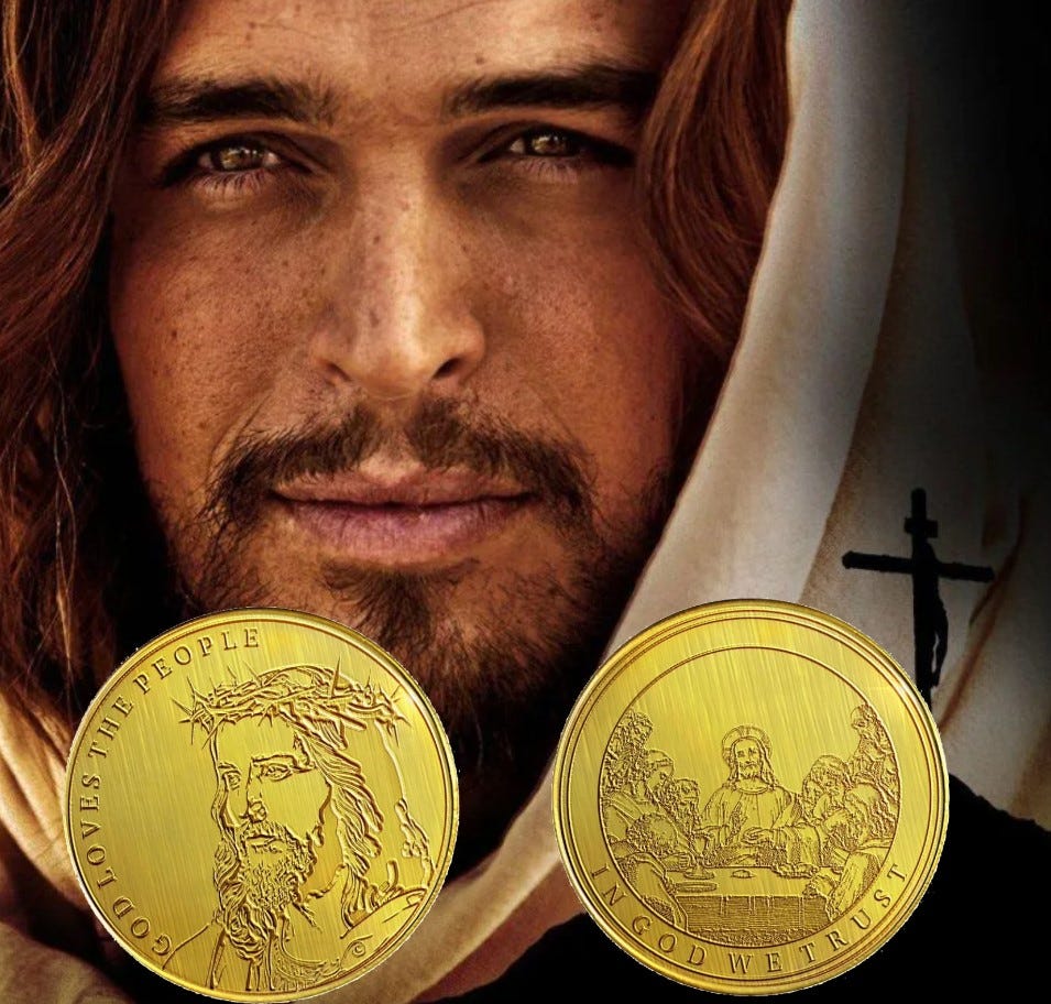 JESUS COIN Faith and Freedom - Nflfix - Medium