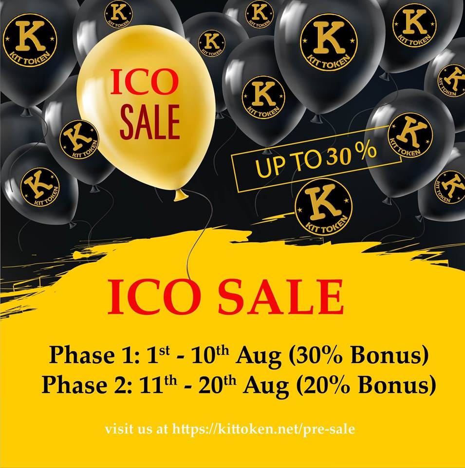 KitToken: Participate at The World’s Largest Token Sale | by Kulsuma ...