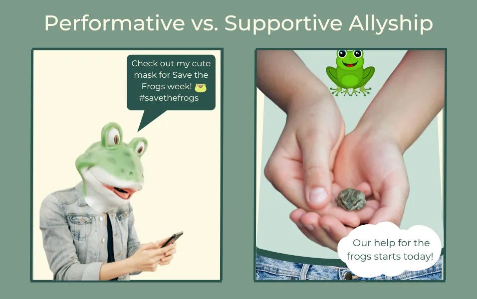 Performative Allyship vs. Supportive Allyship: Why It’s Crucial to ...