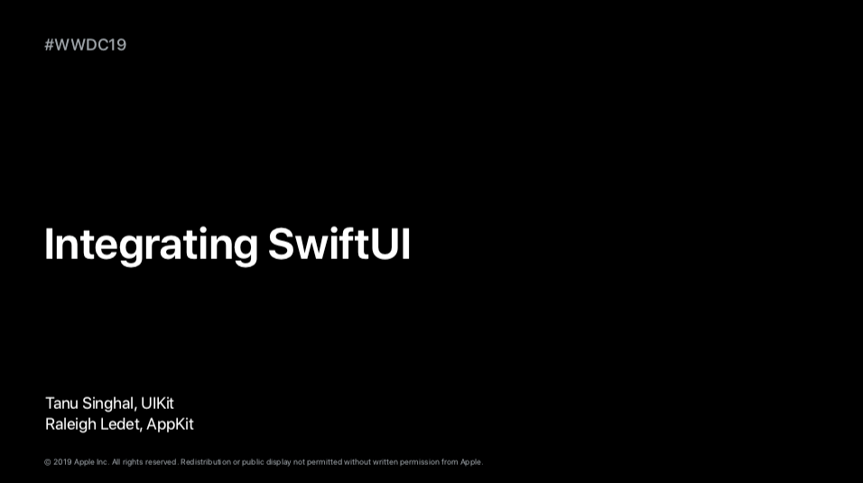 如何整合 SwiftUI 與現存專案. 整理 WWDC 19 的 session [231] Integrating… | by Kenny Lemon | Medium