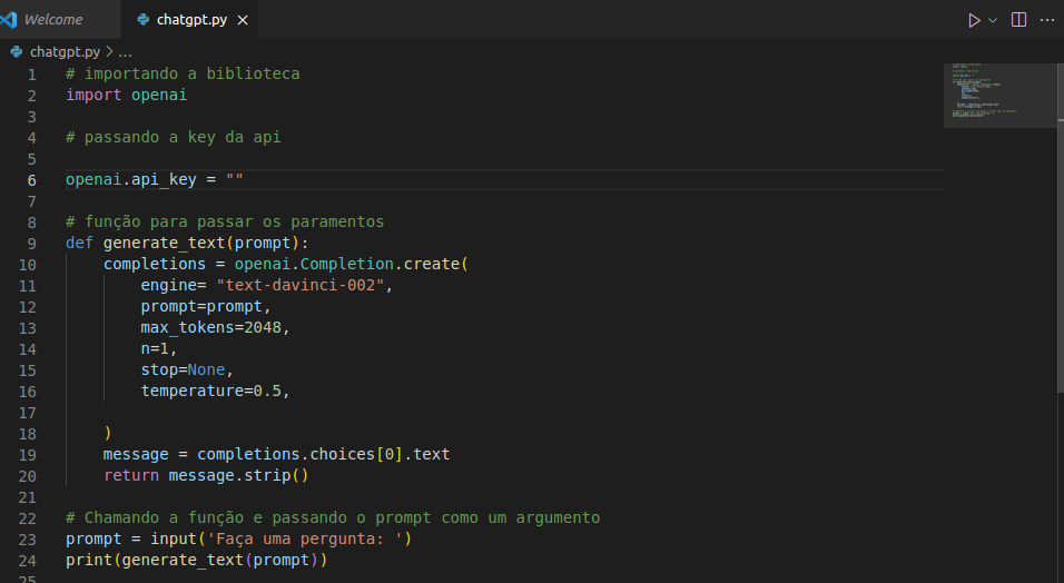 ChatGPT e Python - Júlia Medrado - Medium