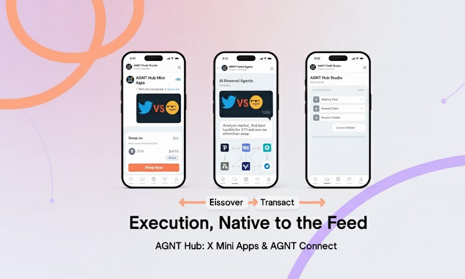 The End of Friction: How AGNT Hub’s Mini Apps are Making Web3 Execution ...