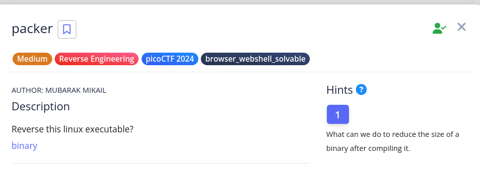 packer reverse engineering picoCTF | by wann4beSh3rl0ck | Medium