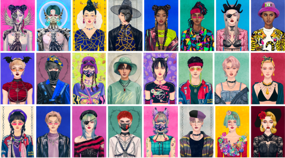 The new strong NFT project ‘Super normal’ by one of famous artist ...