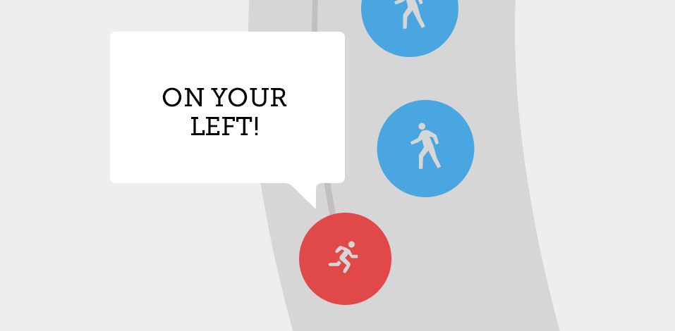 On Your LEFT!. Why I run like a stealthy Ninja | by David Stewart | Medium