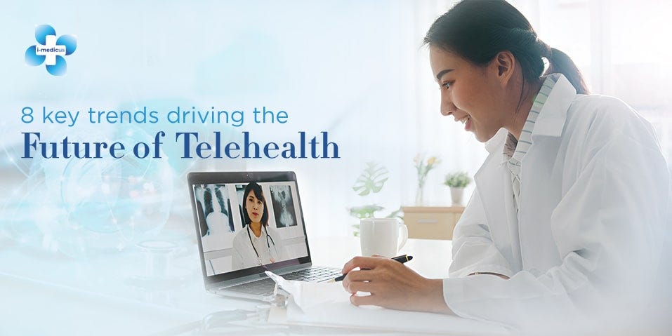 8 key Trends Driving The Future of Telehealth | by imedicus | Jun, 2024 | Medium
