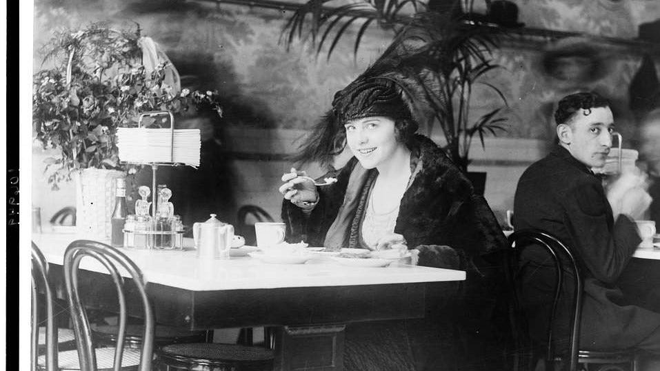 1920s Cafe Woman