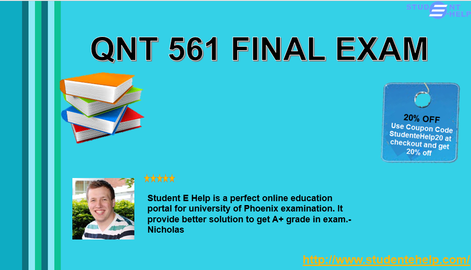 QNT 561 Final Exam. Click and download the answers of QNT… | by ...