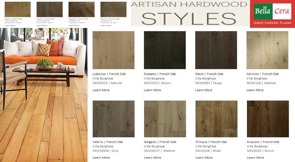 Artisan hardwood styles. https://www.slideshare.net/BellaCeraFloo… | by ...