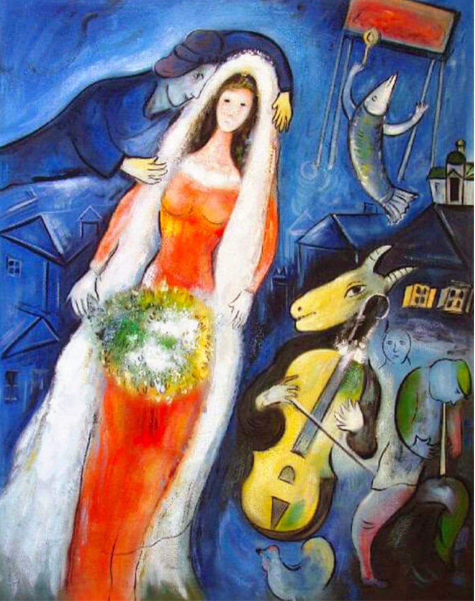 Cria : Chagall’s Violin-Playing Goat, A Jewish Survival Soul Painted in ...