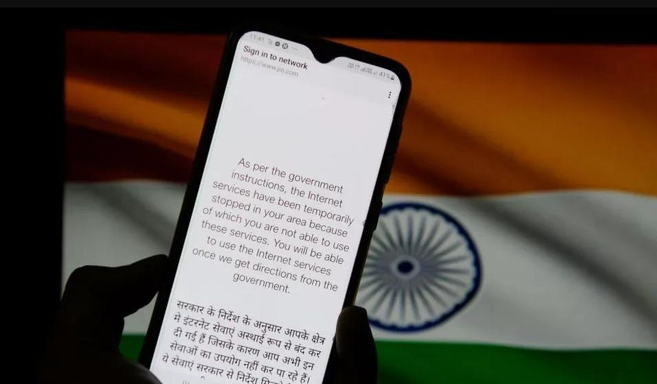 India’s Internet Shutdowns: A Threat to Freedom of Expression and Human ...