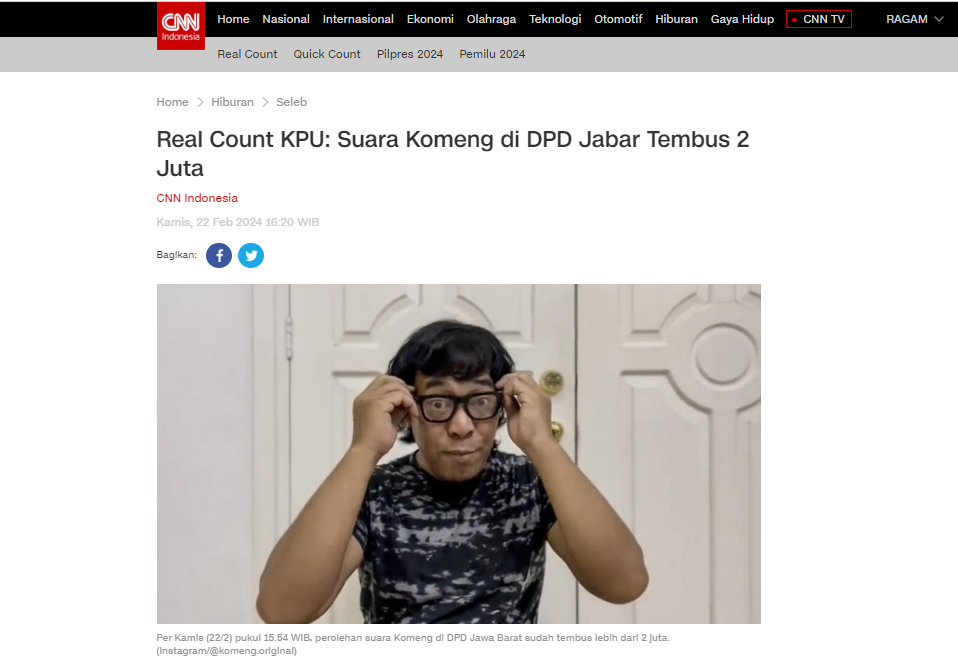 Kemuakan itu Bernama Komeng. Sebuah Opini | by Zulmiii | Medium