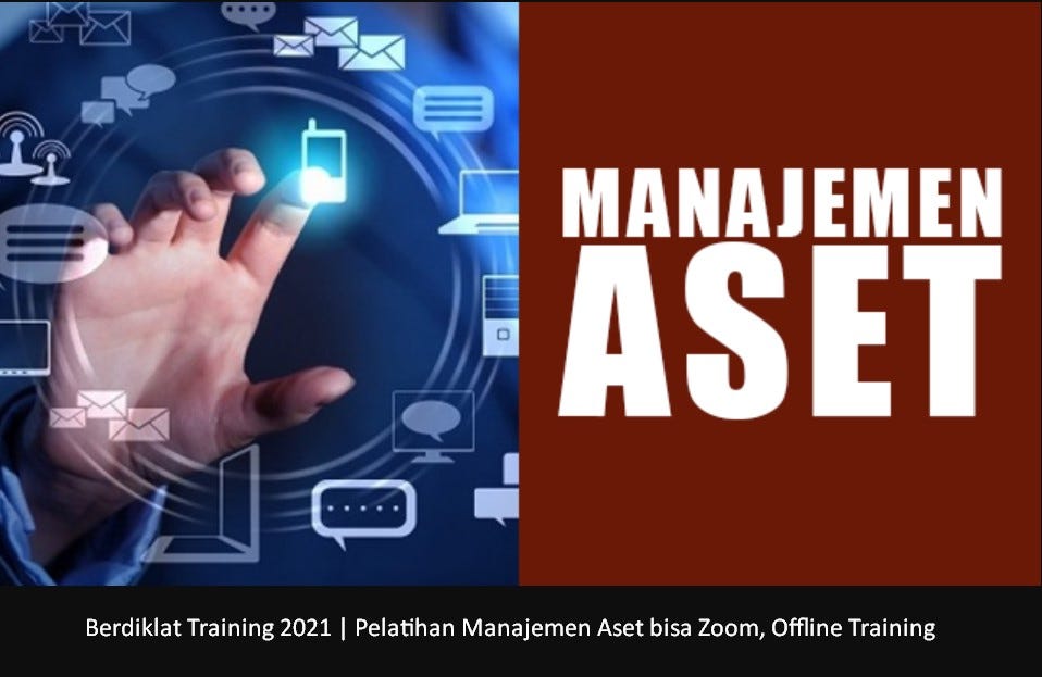 Manajemen Aset. Training manajemen aset bisa zoom… | by Agus Training ...