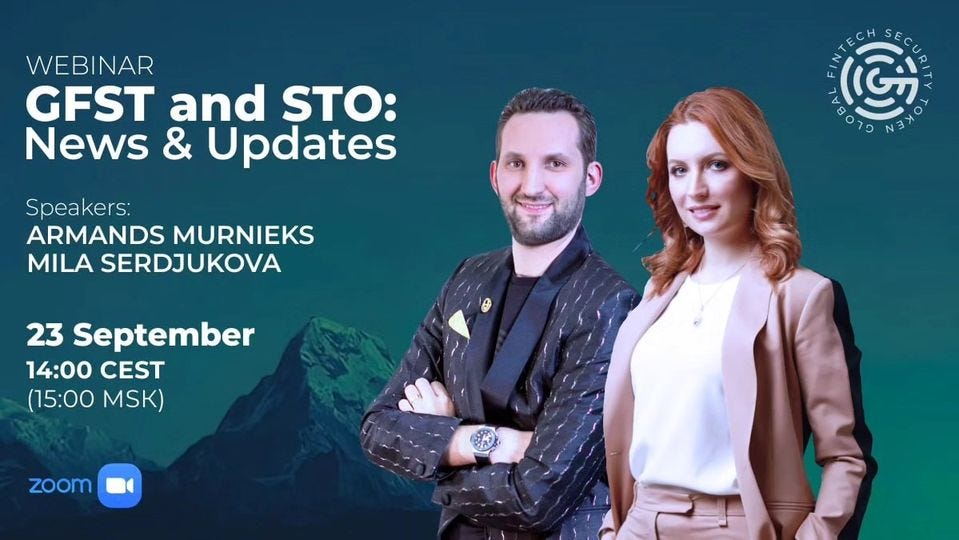 🔥Hot news from GFST and STO! | by Raúl Gaspar González | Medium