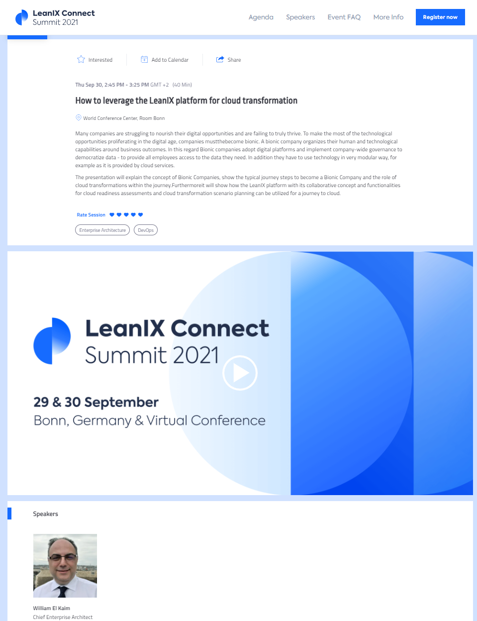 How to leverage leanIX and CAST for cloud transformation ? - William El ...