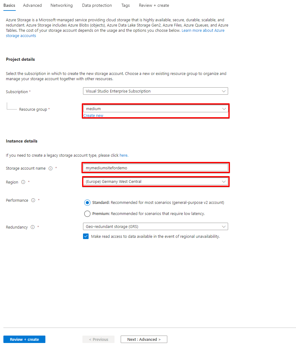 How to Host Static Website on Azure Storage | by Andrew Kulta | Medium