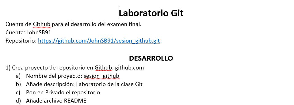 EXAMEN FINAL — GIT Y GITHUB FUNDAMENTALS - John Eduardo Seancas Barreto ...