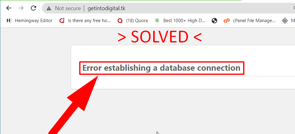 Easy Ways To Fix “Error Establishing a Database Connection” Error | by ...