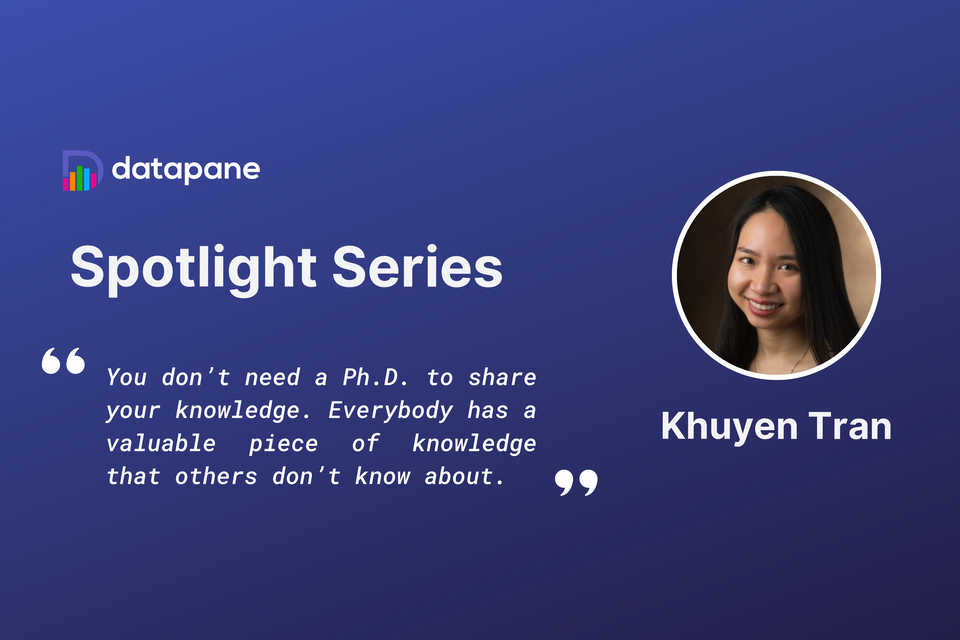 Datapane Spotlight: Khuyen Tran | Medium