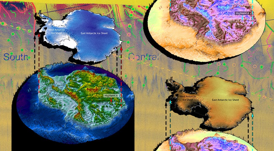 An ancient river landscape found under the glacial shell of East ...
