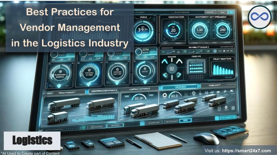 In the logistics industry, effective vendor management is critical to ...