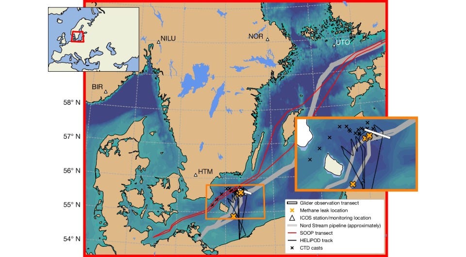 Nord Stream explosion adds a tenth of a percent to annual methane ...