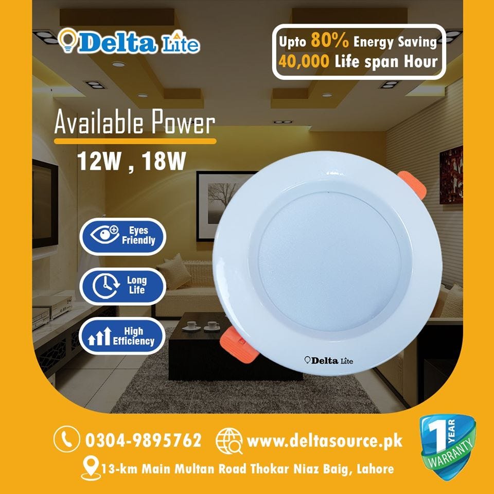 Best SMD Lighting Ideas for Low Roof Areas using SMD Lights | by Delta ...