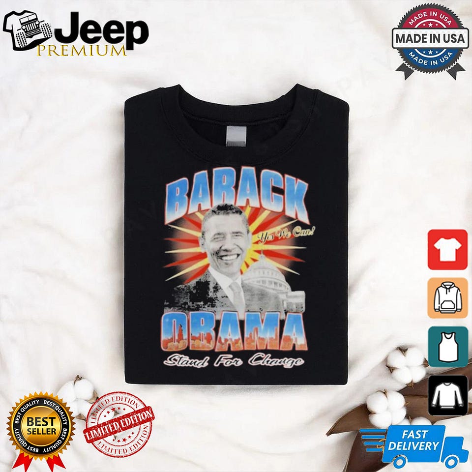 Official Barack Obama 2008 Yes We Can Stand For Change T shirt | by ...