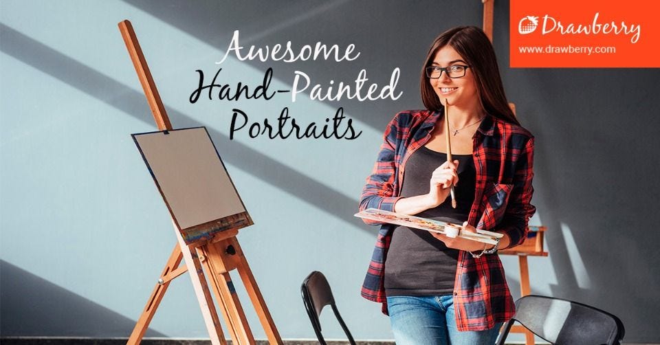 Custom Painting From Photo: Awesome Hand-Painted Portraits | by ...