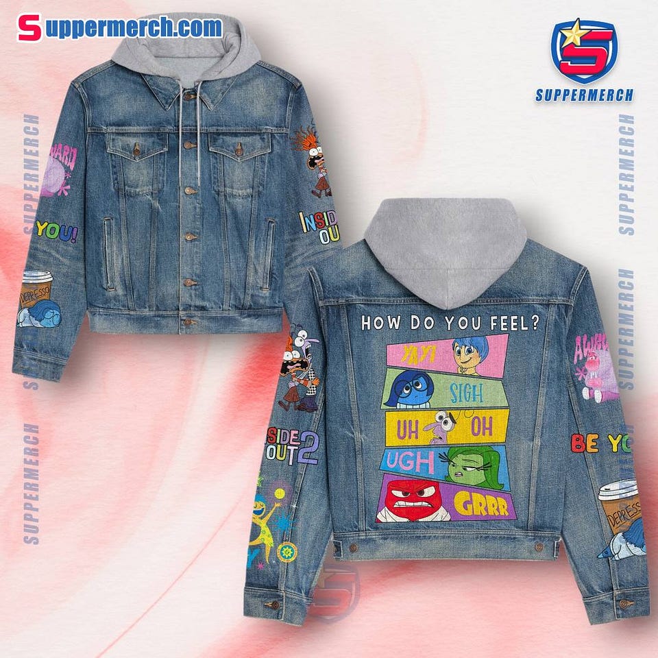 Inside Out 2: Feeling Yourself Jean Jacket | by Jackson William | Jun ...