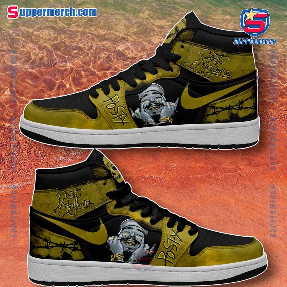 Post Malone Posty Air Jordans: Elevating High-Top Style | by Jackson ...