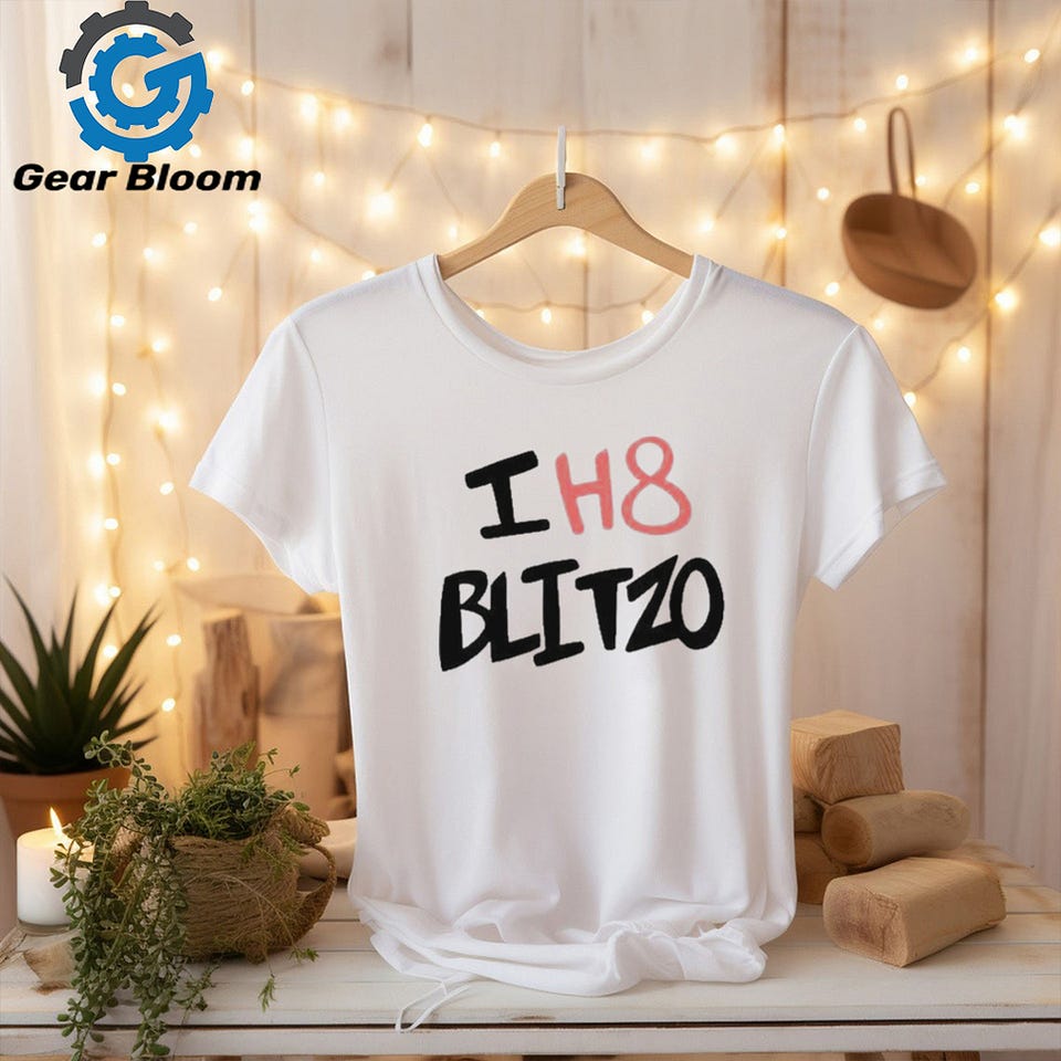 Official Sharkrobot I H8 Blitzo T Shirt - Ramgeljen - Medium
