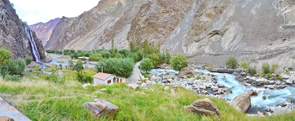 Manthokha Waterfall Gilgit Baltistan - Balti - Medium