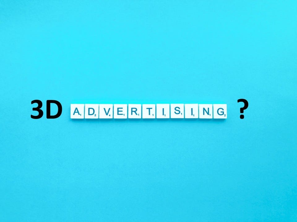 3D Interactive Advertising for eCommerce and Physical Stores | by The ...