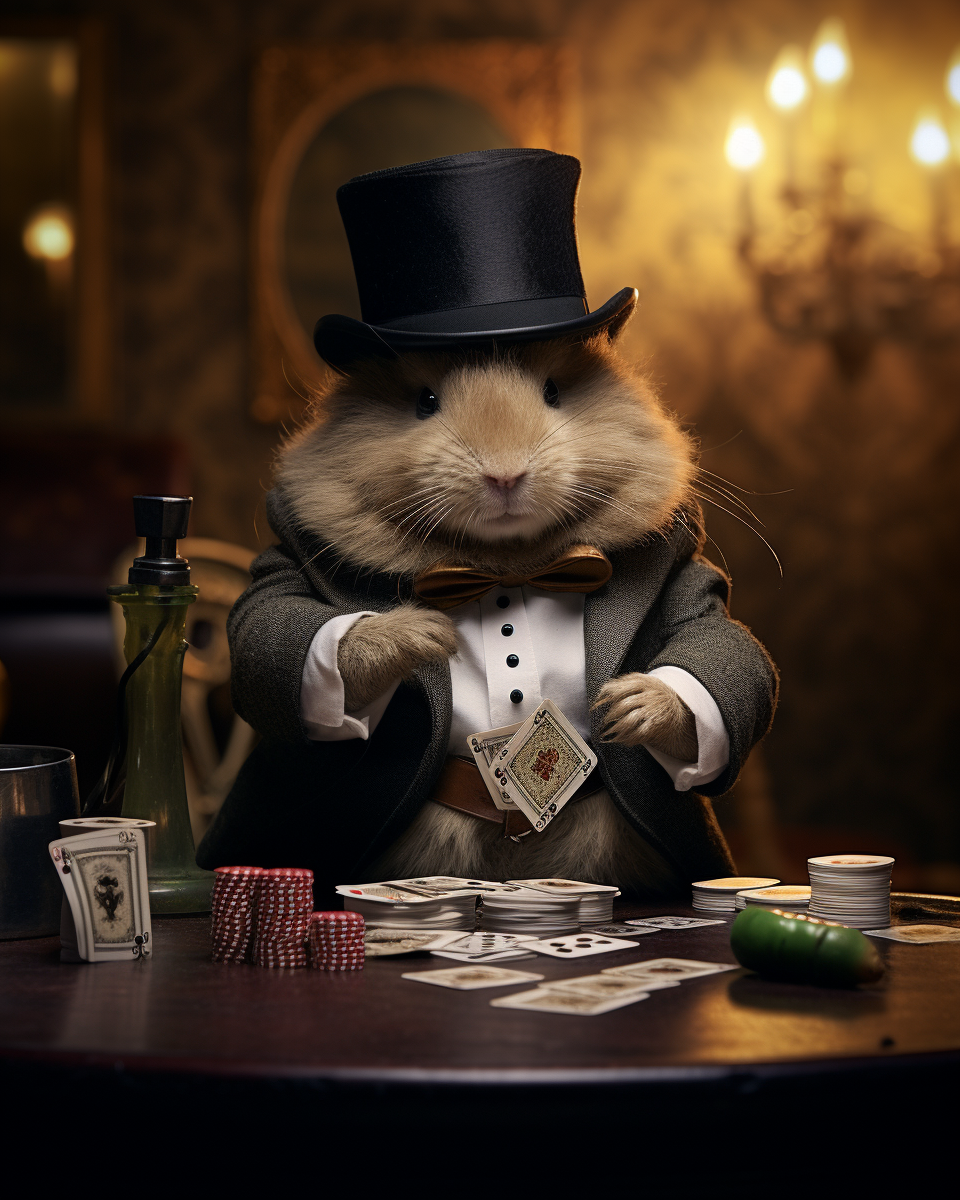 Crazy AI-Generated Art — Animal Poker Edition | by AnvilPrints | Medium