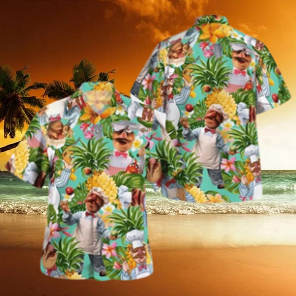 The Muppet The Swedish Chef Pineapple Summer Hawaiian Shirt | by ...
