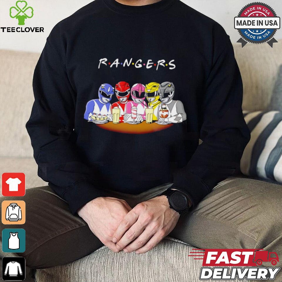 Power Rangers Friends shirt - teecloverlo - Medium