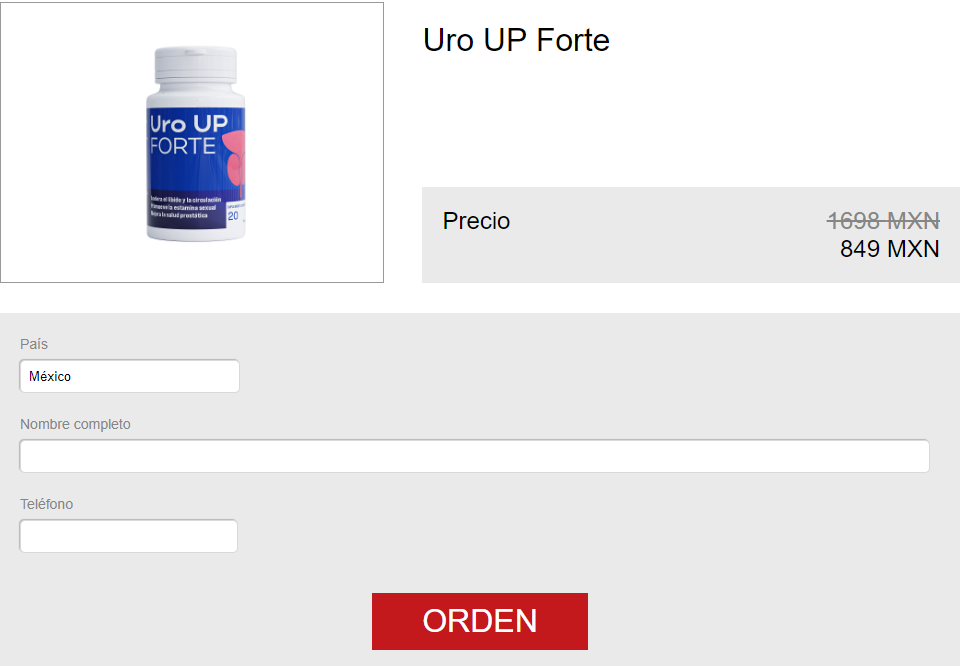 Uro UP Forte-revision-legitimo-Servicios-capsulas-beneficios-Donde ...