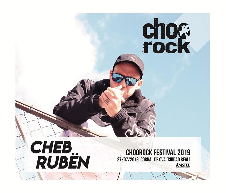 Cheb Rubën cierra el cartel del Choorock 2019. | by Metal Comunity ...