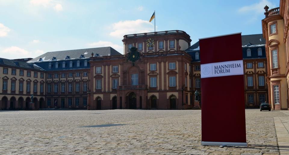 A great new Conference with the Mannheim Forum | by Oliver Thylmann | Oliver Thylmann’s Thoughts ...
