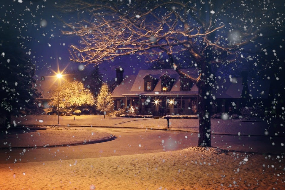 One Stormy Night. A poem | by Martiemary Rose | Rose Petals | Medium
