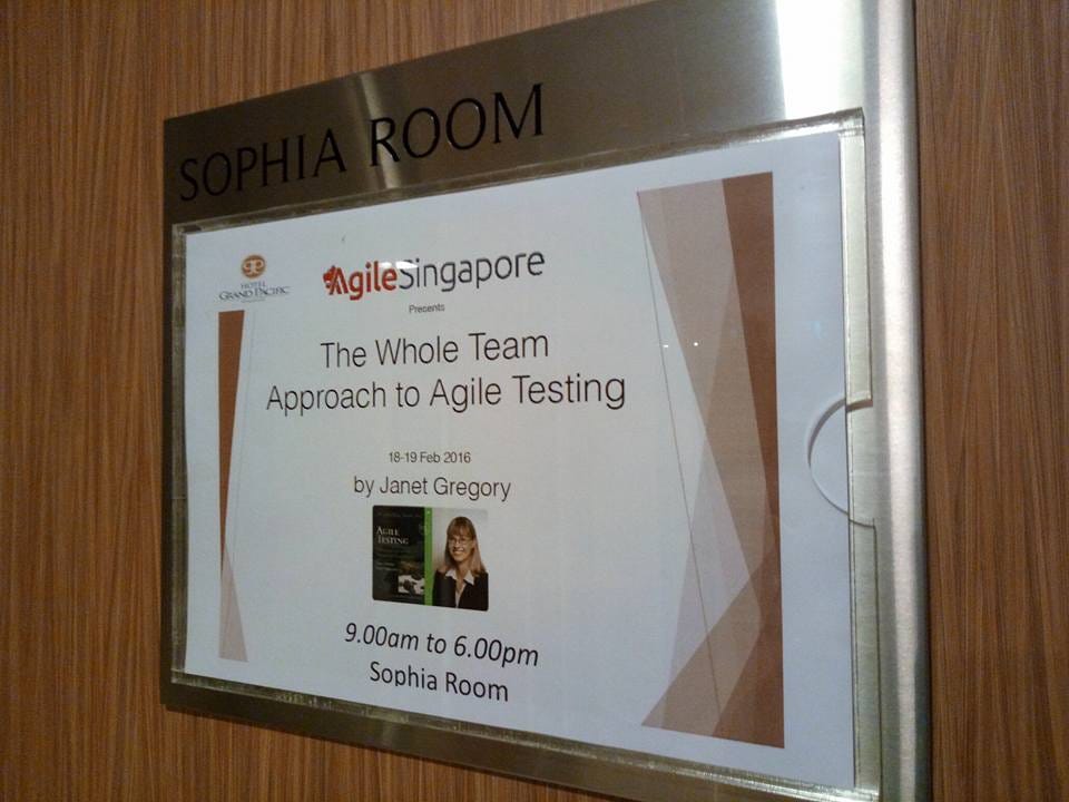 วันที่ 1 ของ The Whole Team Approach to Agile Testing ณ สิงคโปร์ | by ...