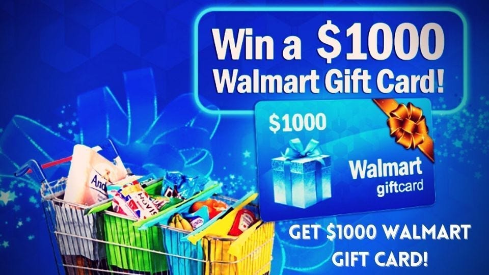 FREE Walmart Gift Card Generator, Giveaway, Redeem💱August | by ...